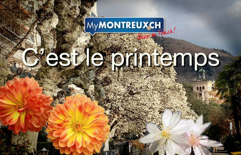 c'est le printemps - MyMontreux