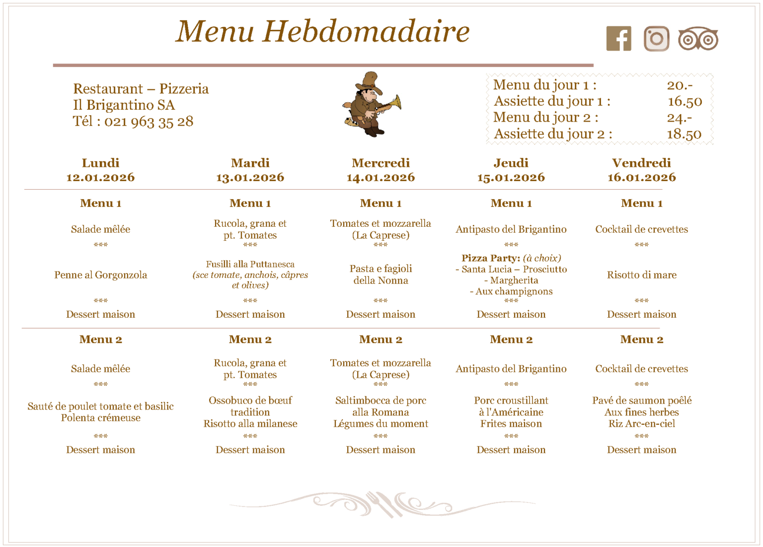 Menu du jour 2025.01.12-16 - MyMontreux